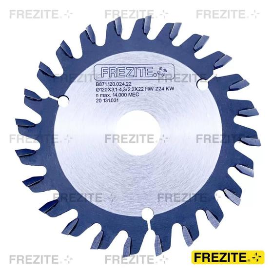 Serra Riscador 120 x 22D (3,1-4,3/2,2 Furo 22mm) B87112002422 FREZITE ...