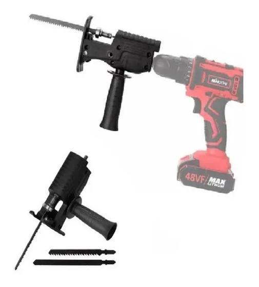Serra Sabre Tico Tico Para Furadeira Adaptador Parafusadeira - dfjn ...