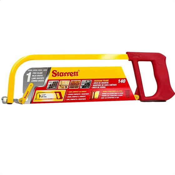 Serrinha Arco Starret Aço Com Serra Profissional - Starrett - Arco de ...