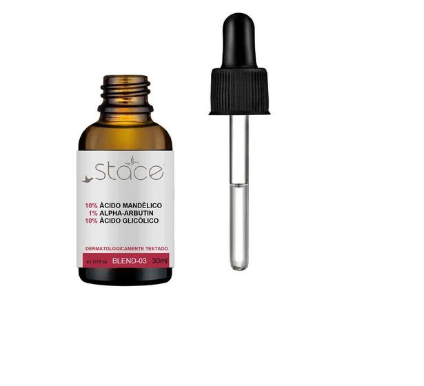 Sérum Mandélico 10% Alfa-Arbutin 1% Glicólico 10%-30Ml - Stace - Outros ...