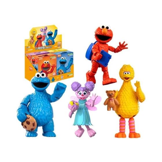 Sesame Street Temporada 2 Figuras De Ação ERNIE OSCAR the GROUCH the ...