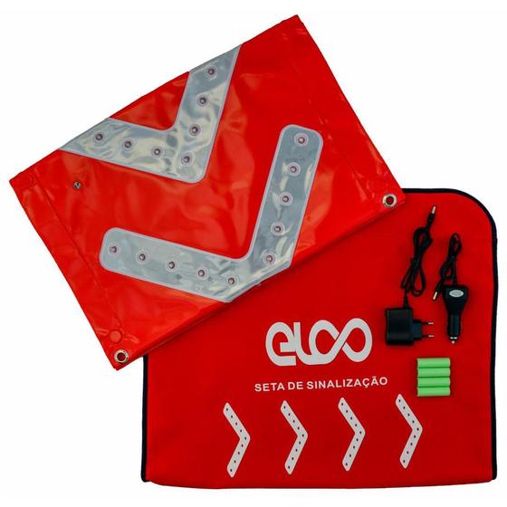Seta Eletrônica 100 X 50 Cm 36 Leds Eloo - Eloo Tático - Placa de ...