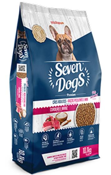 Seven Dogs 10,1kg Cães Adultos Raças Pequenas e Mini - Pele Sensível ...