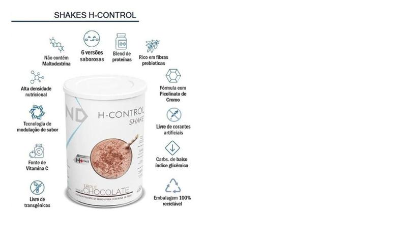 Shake h-control sabor chocolate - HND - Outros Suplementos Alimentares ...