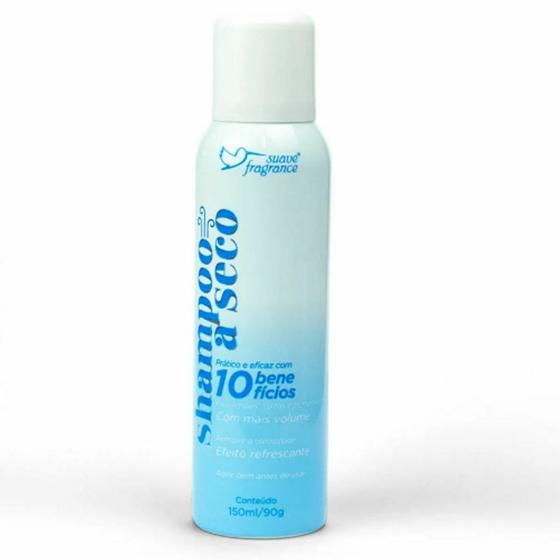 Shampoo a Seco 150ml - Suave Fragrance - Shampoo a Seco - Magazine Luiza