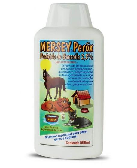 Shampoo Antibacteriano Mersey Peróx Peróxido de Benzoíla para Cães ...