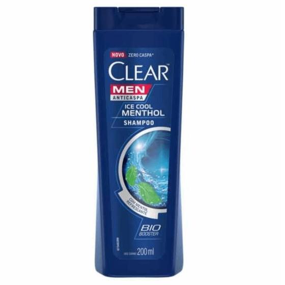 Shampoo Anticaspa Clear Men Ice Cool Menthol 200ml - VENCIMENTO AGOSTO ...