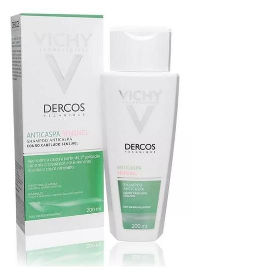 Shampoo Anticaspa Couro Cabeludo Sensível Dercos 200Ml - Loreal ...