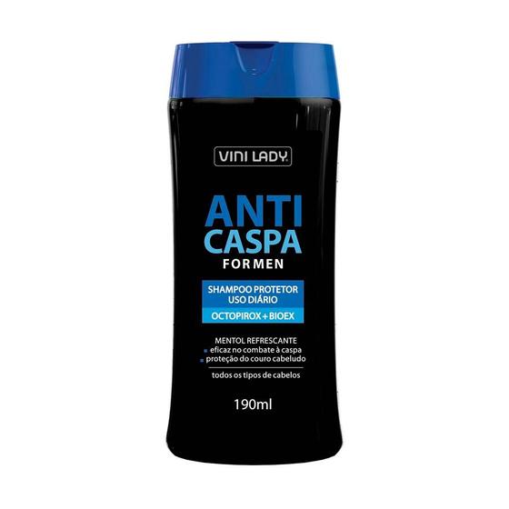 Shampoo Anticaspa For Men Octopirox + Bioex 190ml Vini Lady - Shampoo ...