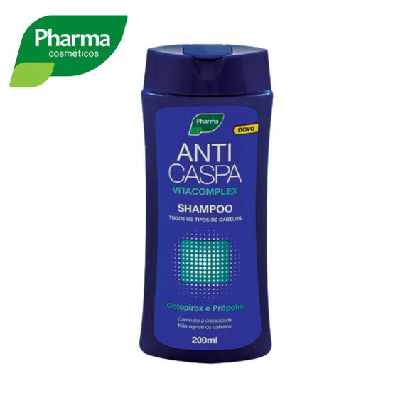 Shampoo anticaspa Pharma vitacomplex Man frasco zul - Shampoo ...