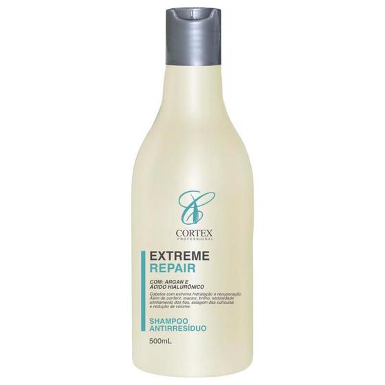 Shampoo Antirresíduo Dilatador De Cutícula 500Ml Cortex - Cortex ...
