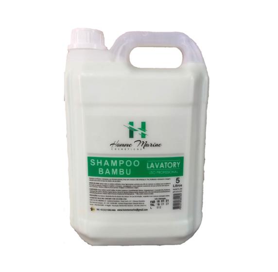 Shampoo bambu homme marine 5 litros - Shampoo Profissional - Magazine Luiza