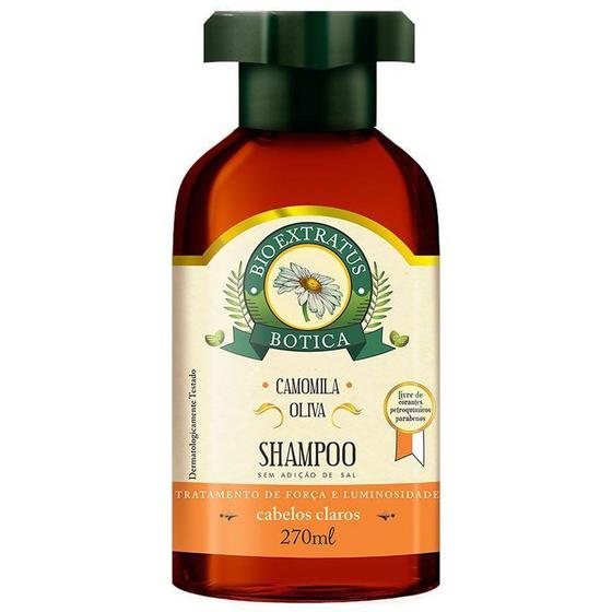 Shampoo Bio Extratus Botica Camomila 270ml - Shampoo - Magazine Luiza