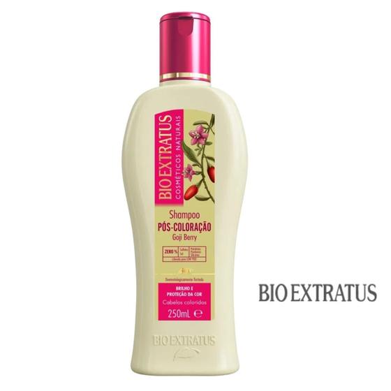 Shampoo Bio Extratus Pos Coloração Goji Berry 250ml - Shampoo ...