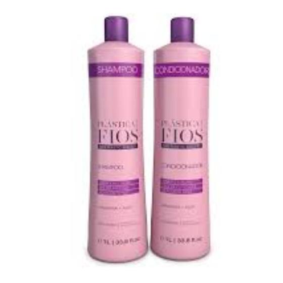 Shampoo + Condicionador Cadiveu Plástica dos Fios Arginina 1L - Kit ...
