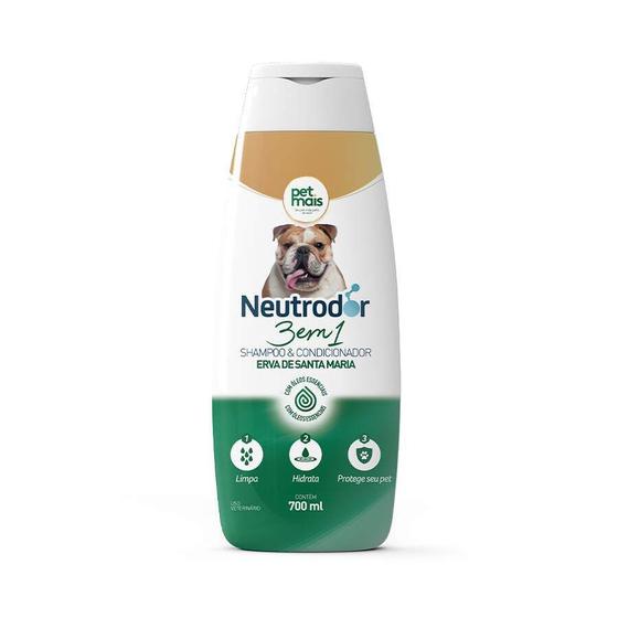 Shampoo & Condicionador Petmais 3 em 1 Erva de Santa Maria Neutrodor ...