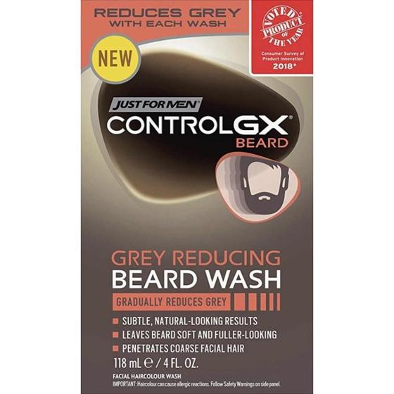 Shampoo Control Gx Para Barba - Redutor De Grisalhos 118Ml - Shampoo ...