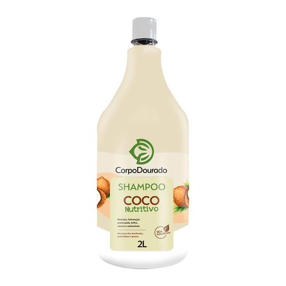 Shampoo Corpo Dourado Coco Nutritivo 2l - Shampoo - Magazine Luiza