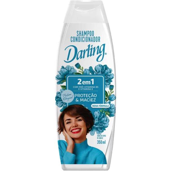 Shampoo Darling 2 em 1 Proteção e Maciez 350ml - Shampoo - Magazine Luiza