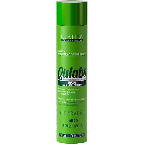 Shampoo de Quiabo Glatten - 300ml - Shampoo - Magazine Luiza