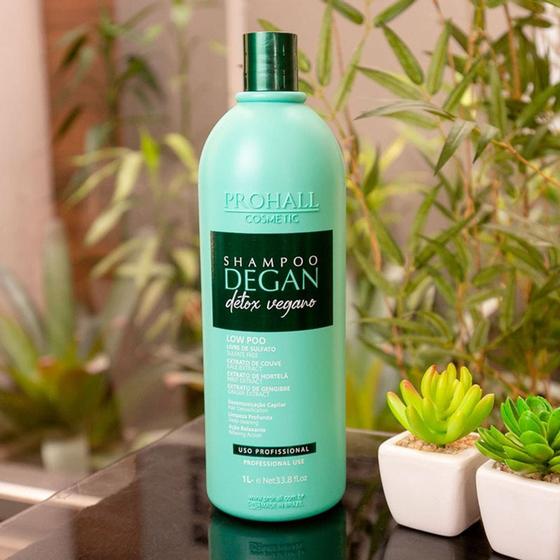 Shampoo Degan Limpeza Profunda Detox Vegano 1L Prohall - Degan prohall ...
