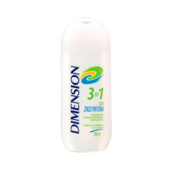 Shampoo Dimension 3 Em 1 200ml - Shampoo - Magazine Luiza