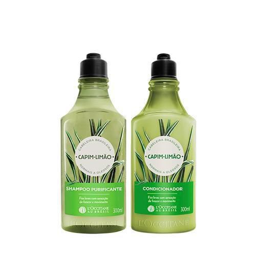 Shampoo e Condicionador Rotina Diária Cabeleira Loccitane Au Bresil ...
