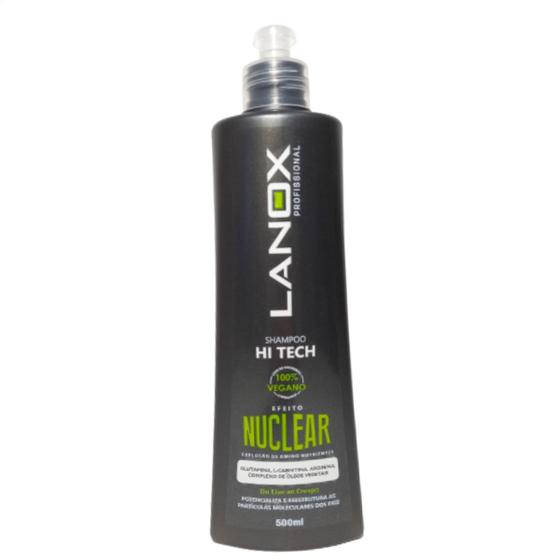 Shampoo Efeito Nuclear Lanox 500ml Oleo de coco Ricino Lanox - Trihair ...