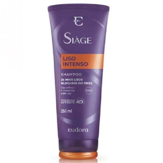 Shampoo Eudora Liso Intenso Siàge 250ml - Shampoo - Magazine Luiza