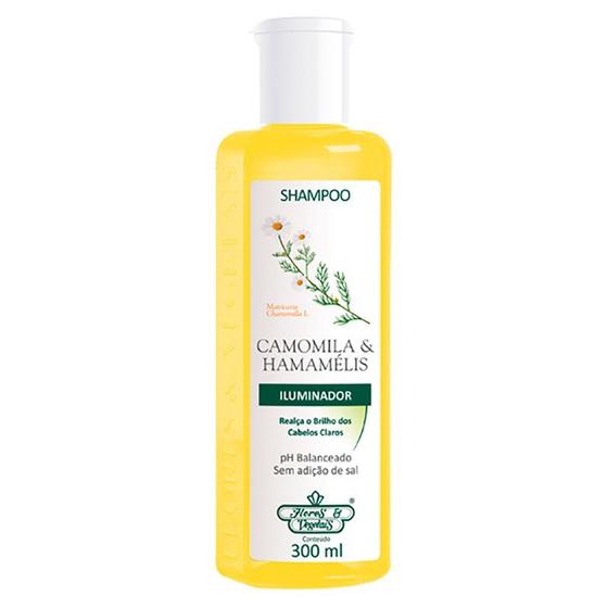 Shampoo Flores e Vegetais Camomila e Hamamelis 300ML - Flores ...