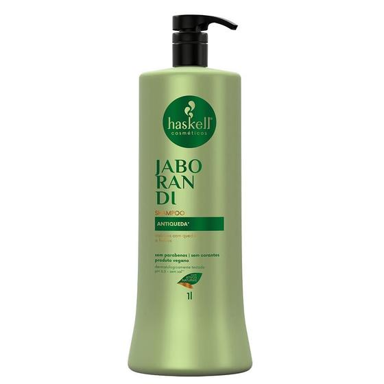 Shampoo Haskell Jaborandi Limpeza E Antiqueda - 1 Litro - Shampoo ...