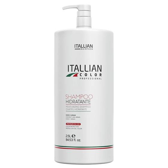 Shampoo Hidratante Itallian Color De Lavatório 2,5 Litros - Shampoo ...