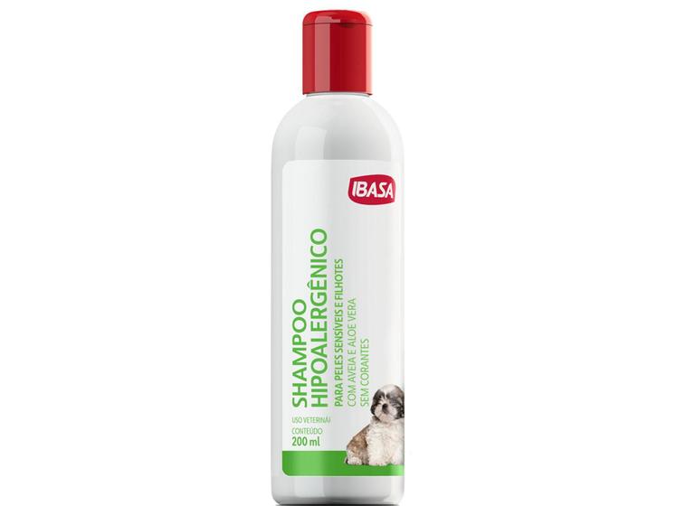 Shampoo Hipoalergênico 200ml - Ibasa - Shampoo - Magazine Luiza