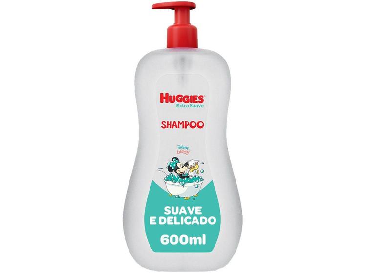 Shampoo Huggies Extra Suave 600ml - Shampoo Infantil - Magazine Luiza