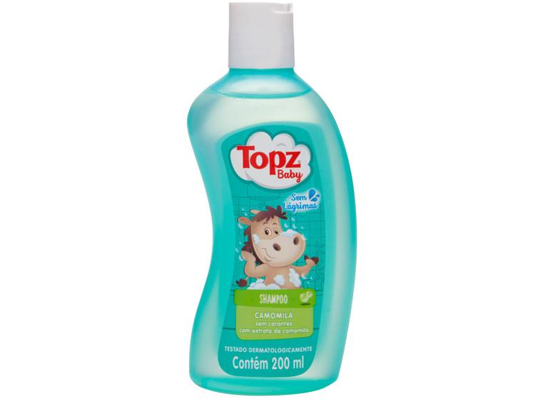 Shampoo Infantil Topz Baby Camomila 200ml - Shampoo Infantil - Magazine ...