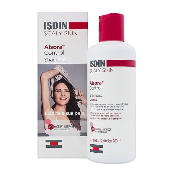 Shampoo Isdin Alsora Control Anti Coceira com 200ml - Shampoo ...