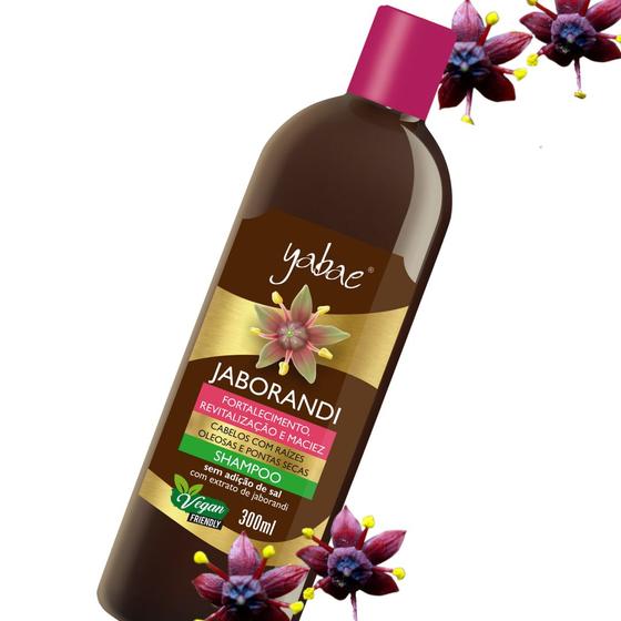 Shampoo Jaborandi Yabae Opção 500ml e 300ml - Kit Shampoo e ...