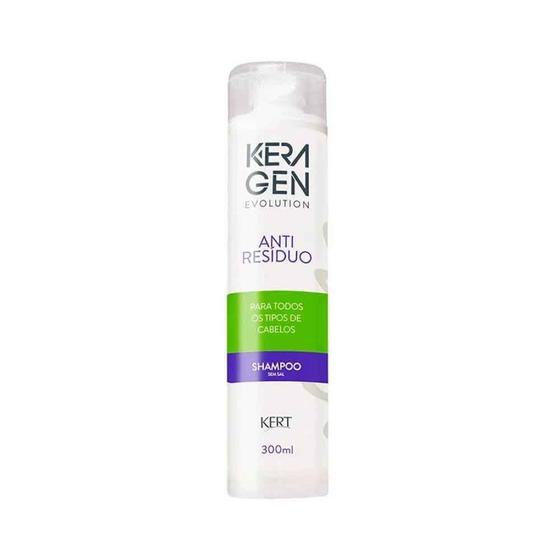 Shampoo Keragen Evolution Anti Resíduo 300ml - Kert - Shampoo ...
