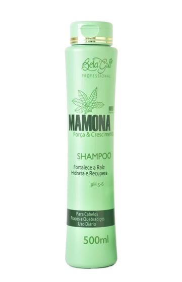 Shampoo Mamona Força & Crescimento linha Bela Gui 500g - Shampoo ...