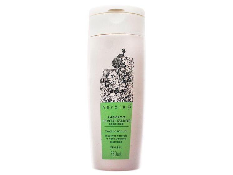 Shampoo Natural Revitalizante Sem Sal Lippia Alba 250ml - Herbia ...