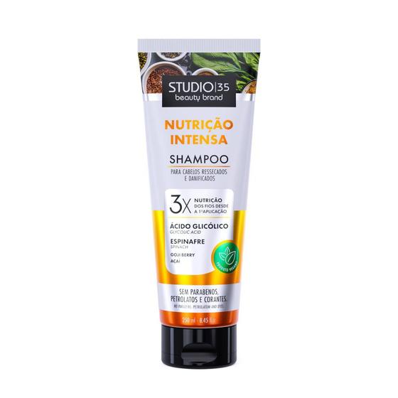 Shampoo Nutrição Intensa - Linha Capilar Studio35 - Studio 35 - Shampoo ...