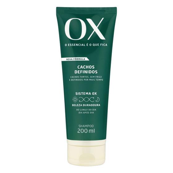Shampoo OX Cosmeticos Cachos Definidos - Shampoo - Magazine Luiza