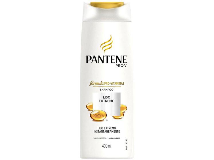 Shampoo Pantene Liso Extremo - 400ml - Shampoo - Magazine Luiza
