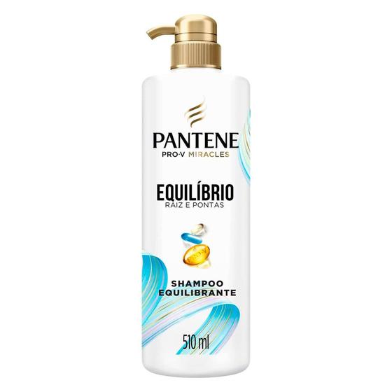 Shampoo Pantene Pro-V Miracles Equilibrio Raiz e Pontas 510ml - Shampoo ...