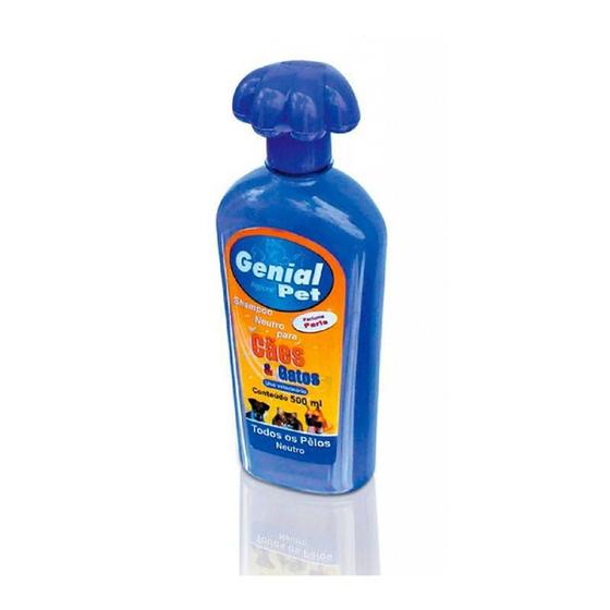 Shampoo Para Cachorro Genial 500Ml - Genial Pet - Shampoo e ...