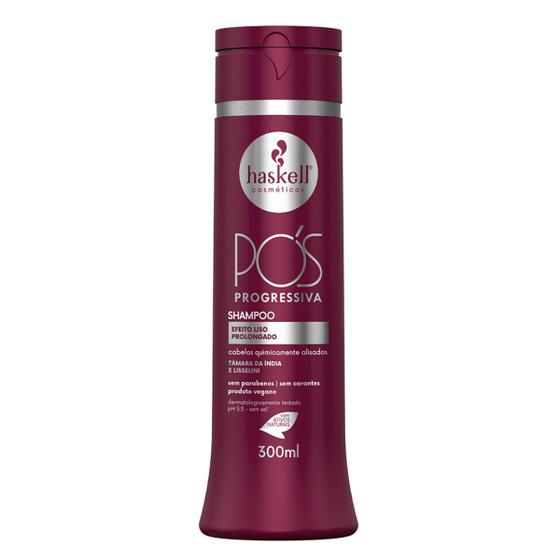 Shampoo Pós Progressiva Haskell 300ml - Haskell Cosmeticos - Kit ...