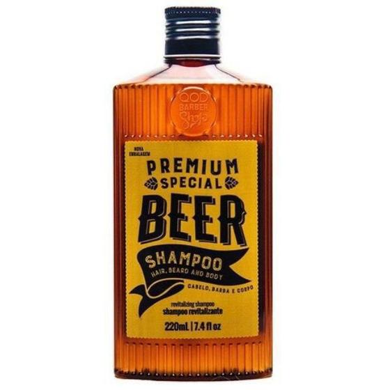 Shampoo Premium Special Beer 220 Ml - Qod Barber Shop - Shampoo para ...