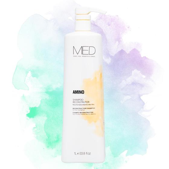 Shampoo Profissional Med For You Amino Reconstrutor 1 Litro - Shampoo ...