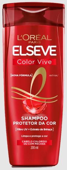 Shampoo Protetor Da Cor Color Vive Elseve 200ml - Shampoo - Magazine Luiza