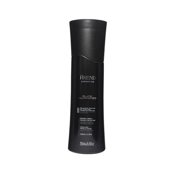 Shampoo Realce da Cor Preto Black Illuminated 250ml Amend - Shampoo ...